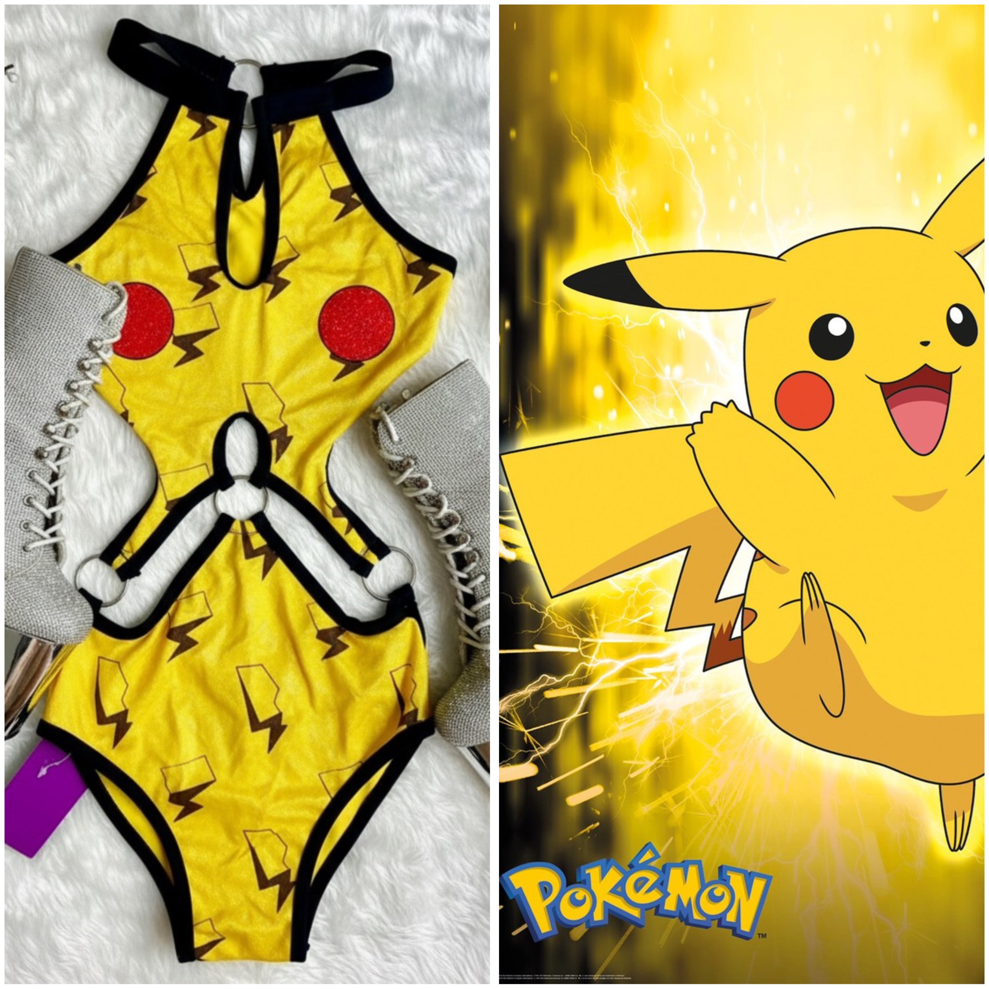 Body Aros Argolla Pikachu ⚡️ – Pole Forever